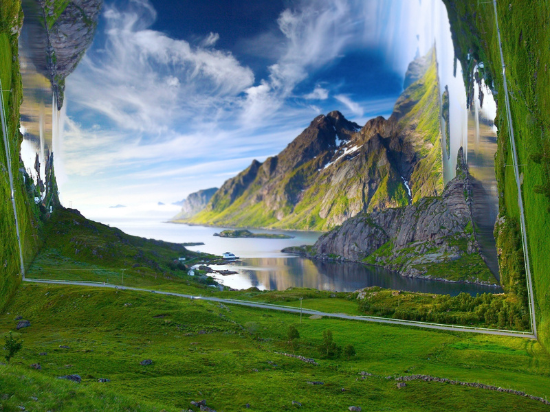 Mountains Test by Ben on Dribbble