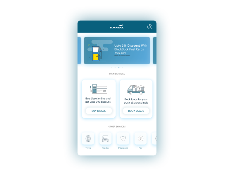 Logistics app UI UX | Blackbuck by shylesh on Dribbble Logistics app UI UX | Blackbuck by shylesh on Dribbble