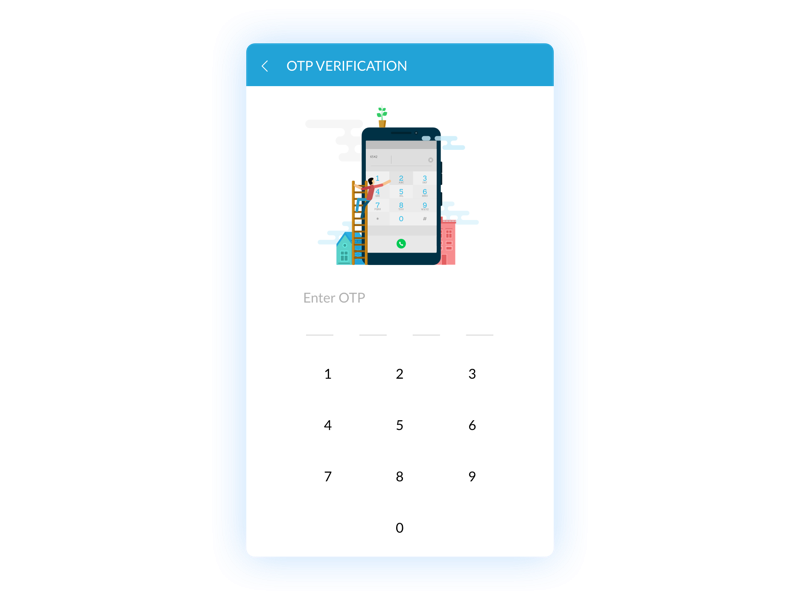 Grabhouse App | OTP Verification UI UX by shylesh on Dribbble