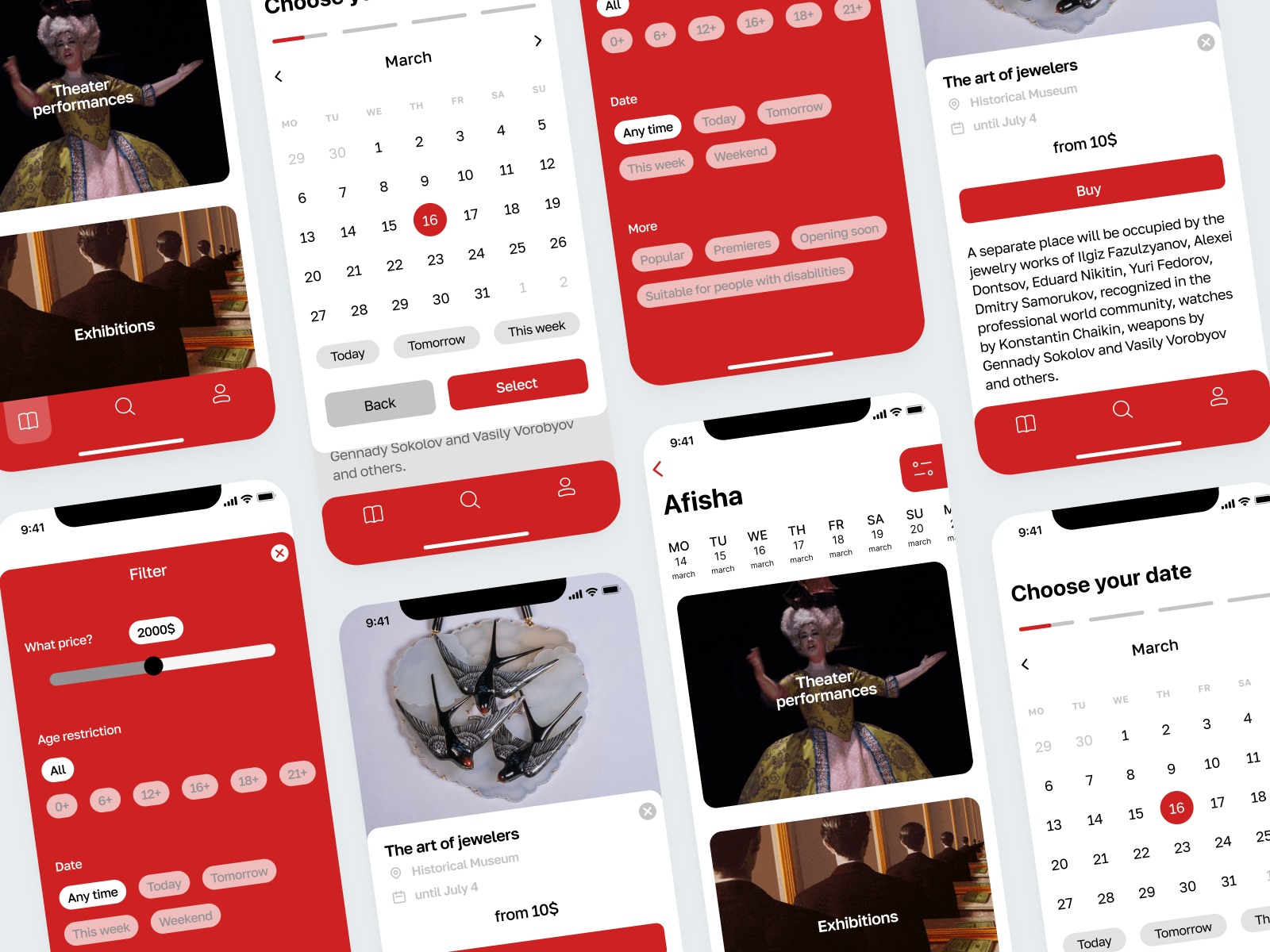 Event Ticket App By Masha On Dribbble