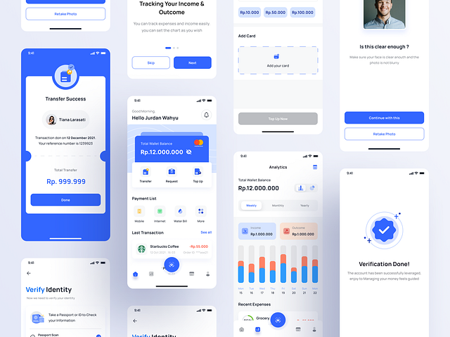 Finance Management - UI Kit by Erdeo on Dribbble