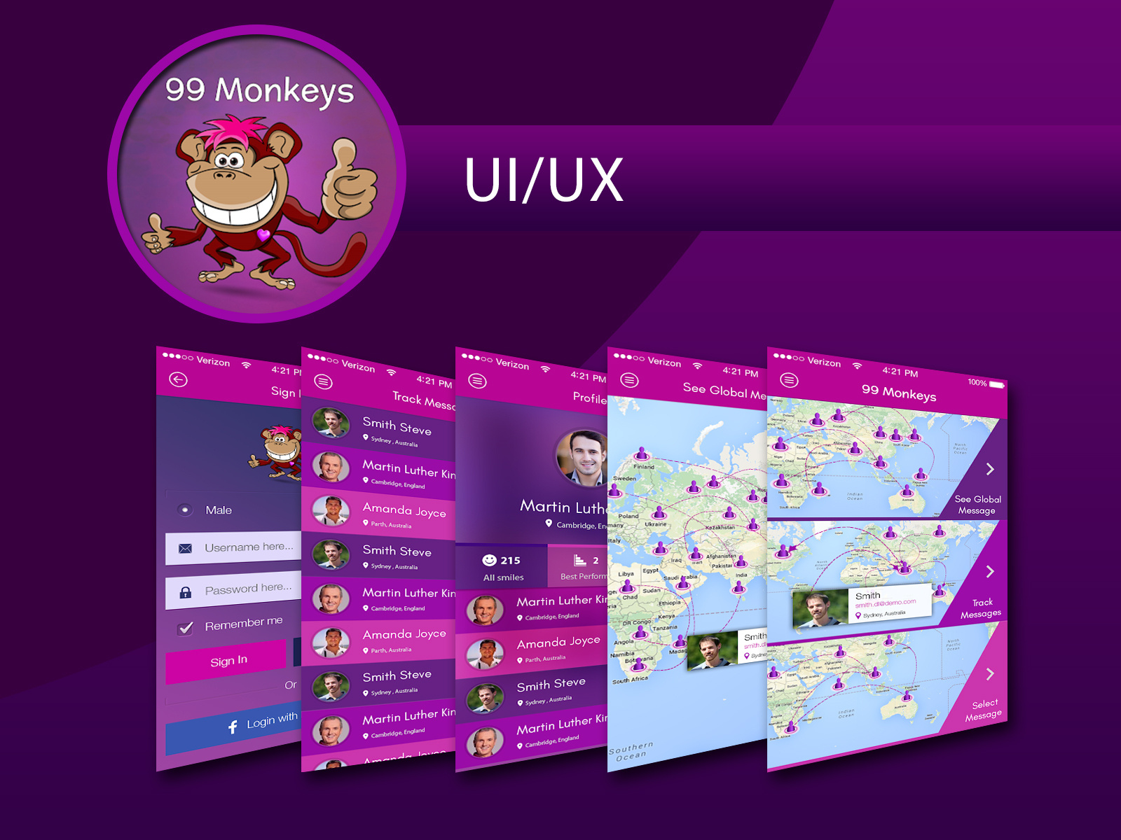 Android & IOS app UI design by Madan Lal Bagara on Dribbble