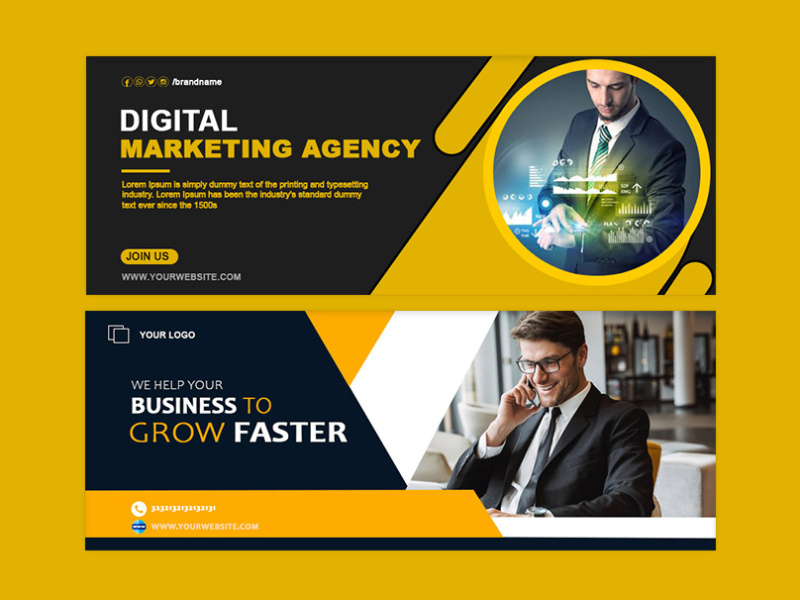 BANNER DESIGN by Rifat Hossain on Dribbble