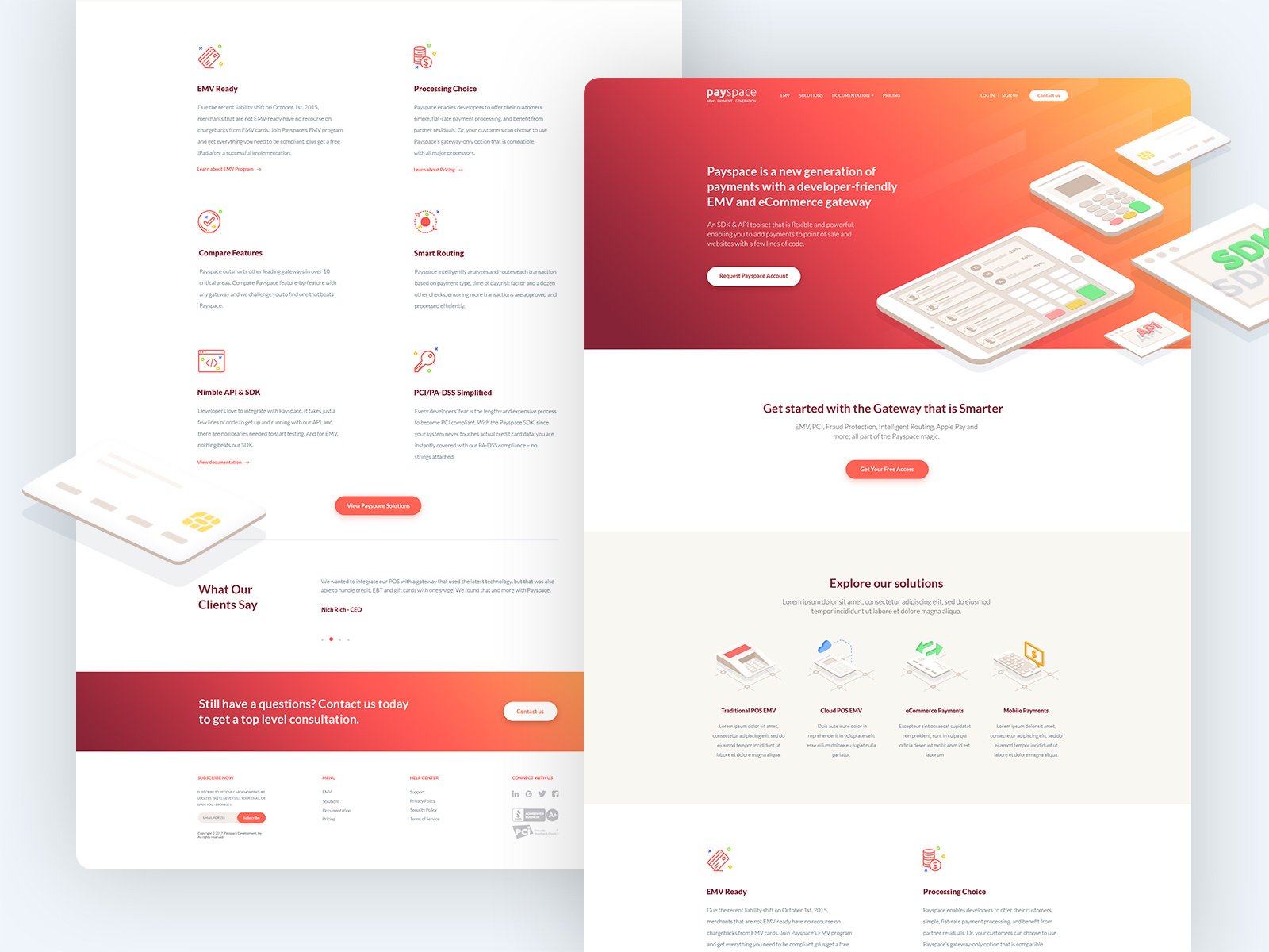 Payspace - new payment generation. | UX/UI Website by Denys K 🇺🇦 for ...