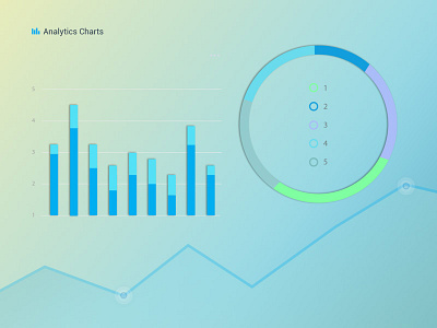 Analytics Chart by Varvara Grigorieva on Dribbble