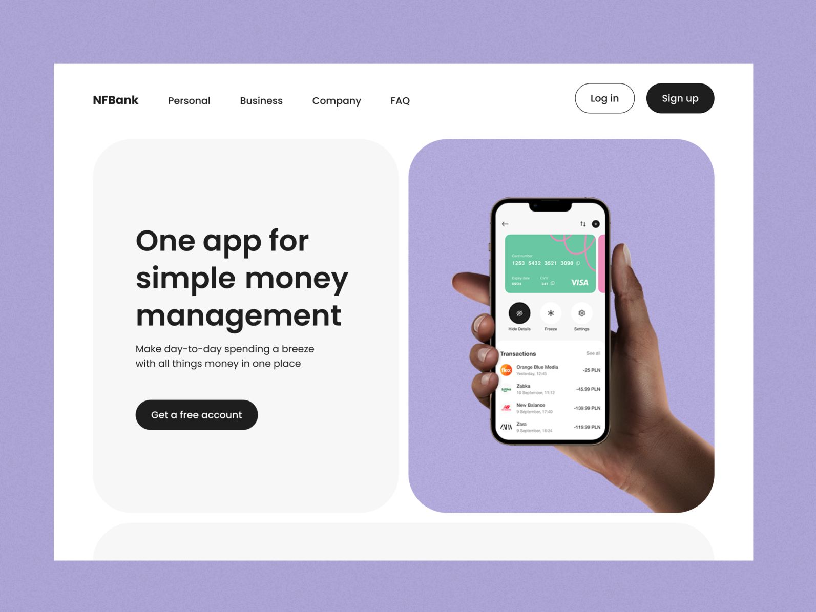 Banking web – Smart banking app by Kseniya Beliauskaya on Dribbble