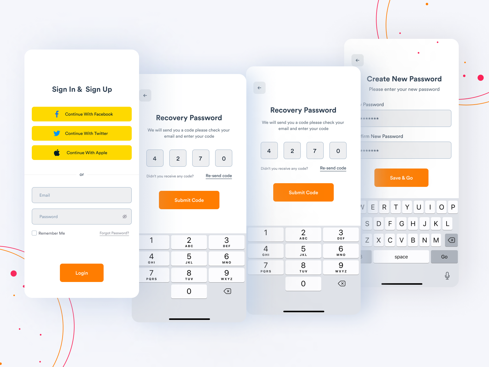 Sign in / Sign up UI by Muse Design on Dribbble