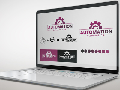 Auto Mation Logo by Hasnain Ansari on Dribbble
