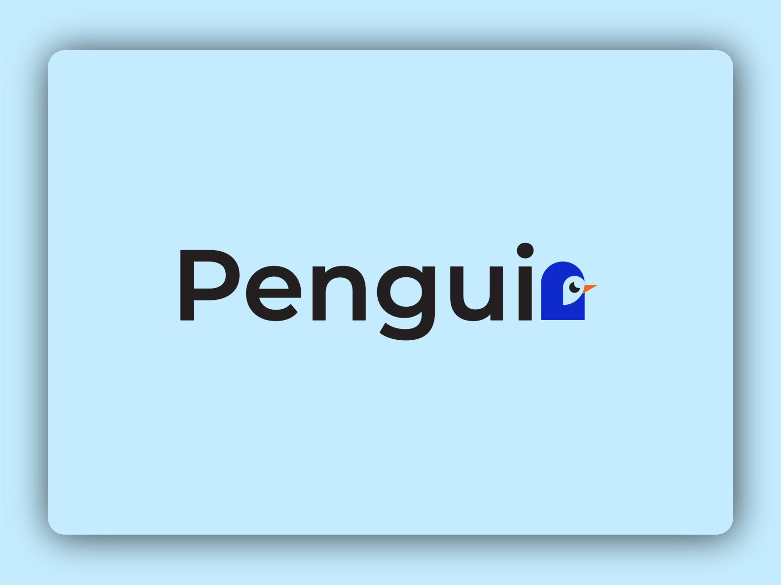 penguin logo by Md. Sohel Rana on Dribbble