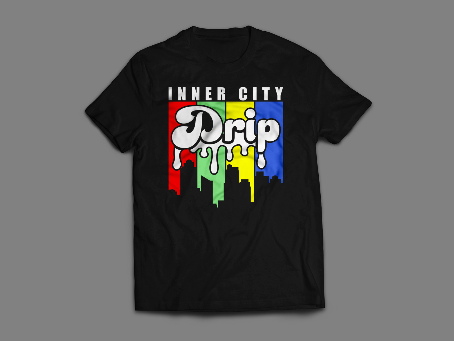 Inter City Drip T-shirt Design by Designer Mir on Dribbble