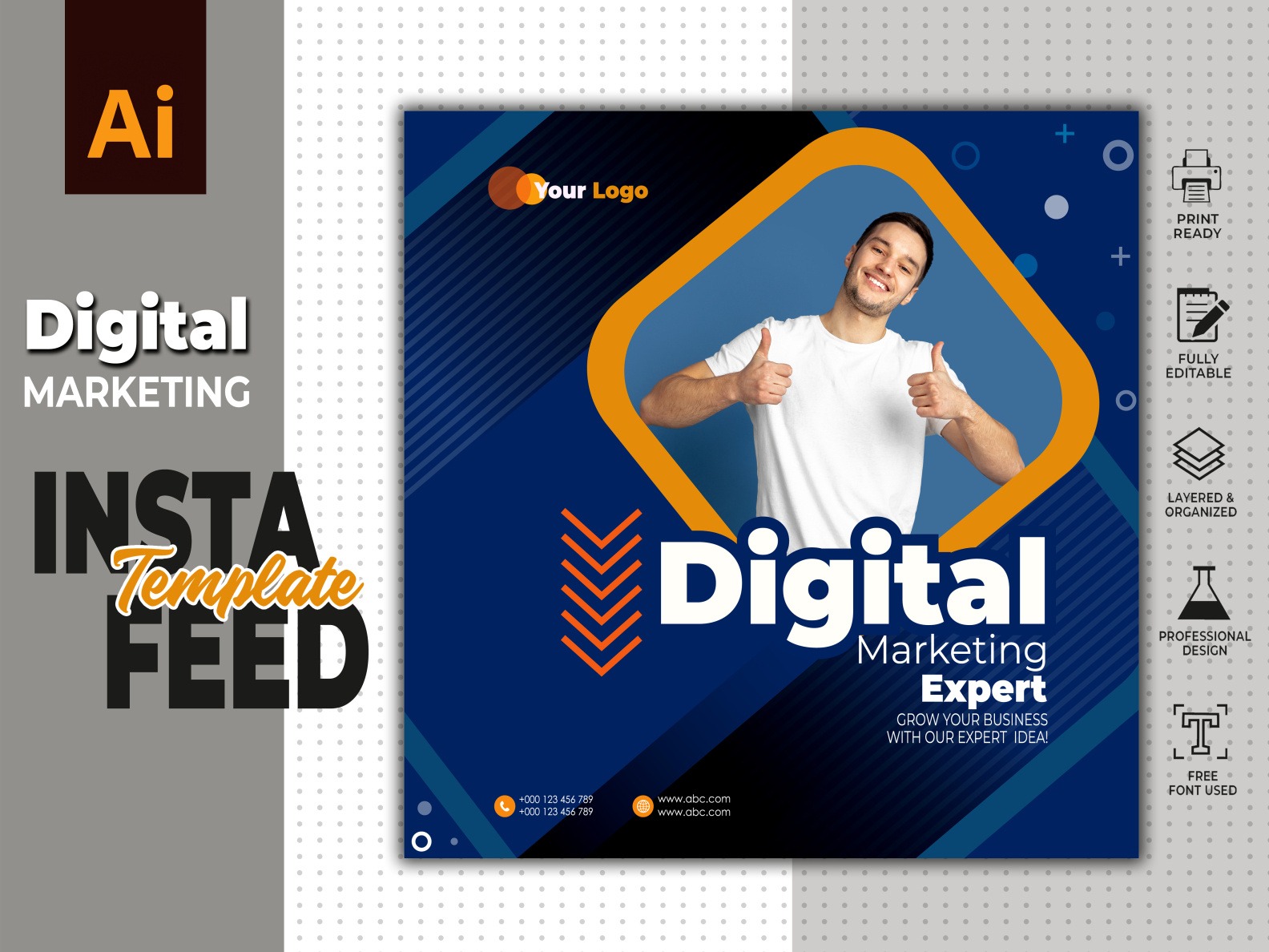 Digital agency post । Flyer design । social media post design by Ashif ...