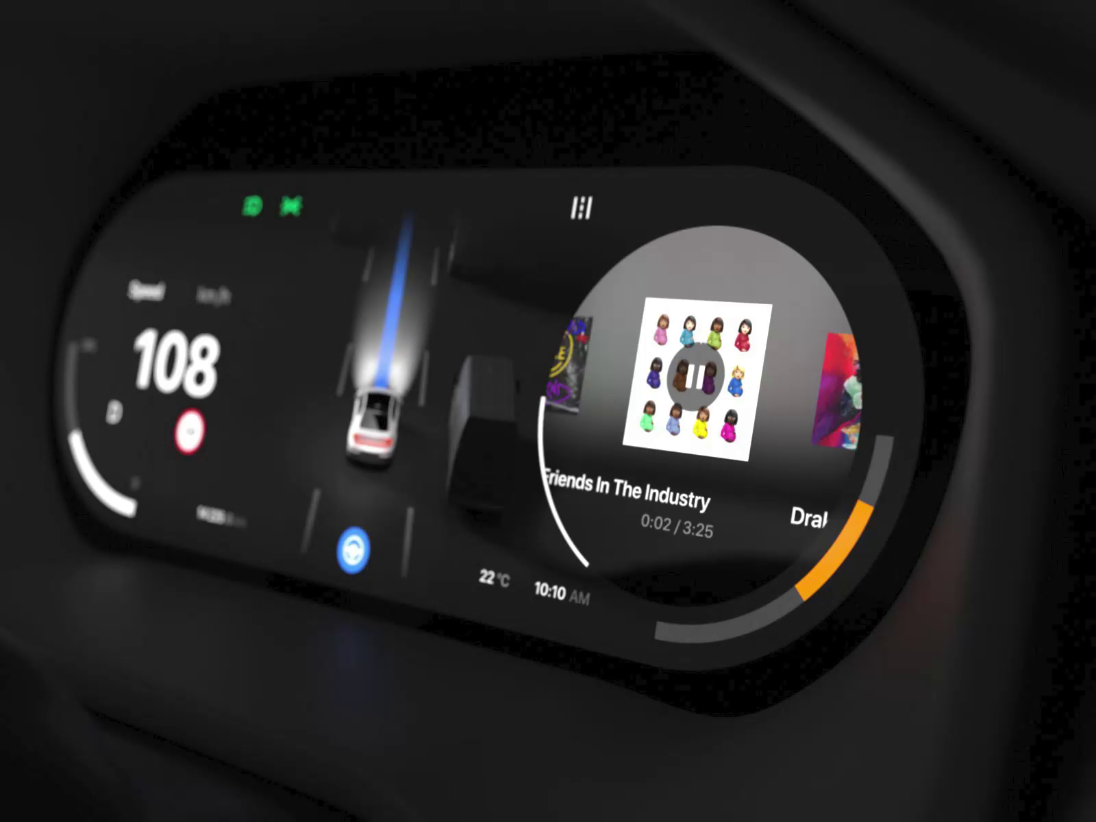 #30 Polestar HMI Experiment by Sang Nguyen for Orizon: UI/UX Design ...
