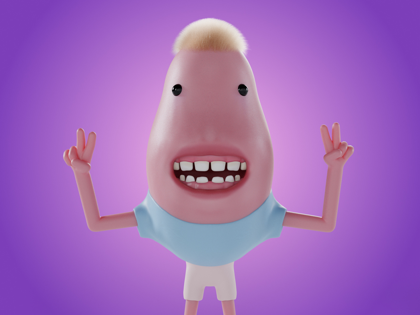 Happy go lucky! by Johan on Dribbble