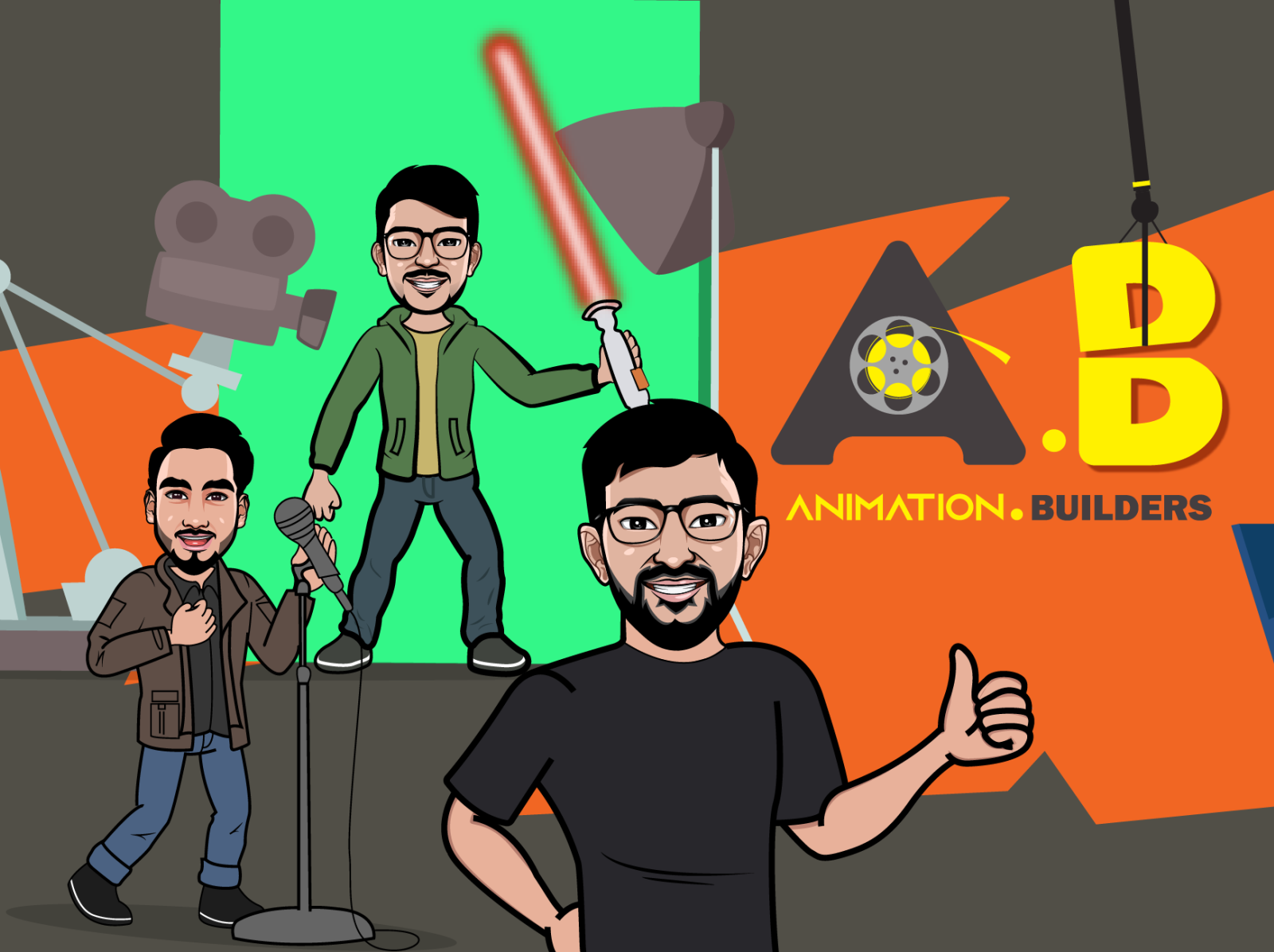 Animation Builders Cover Art by Animation Builders on Dribbble