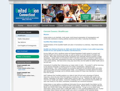 UACT Interior Page Design by Joe on Dribbble