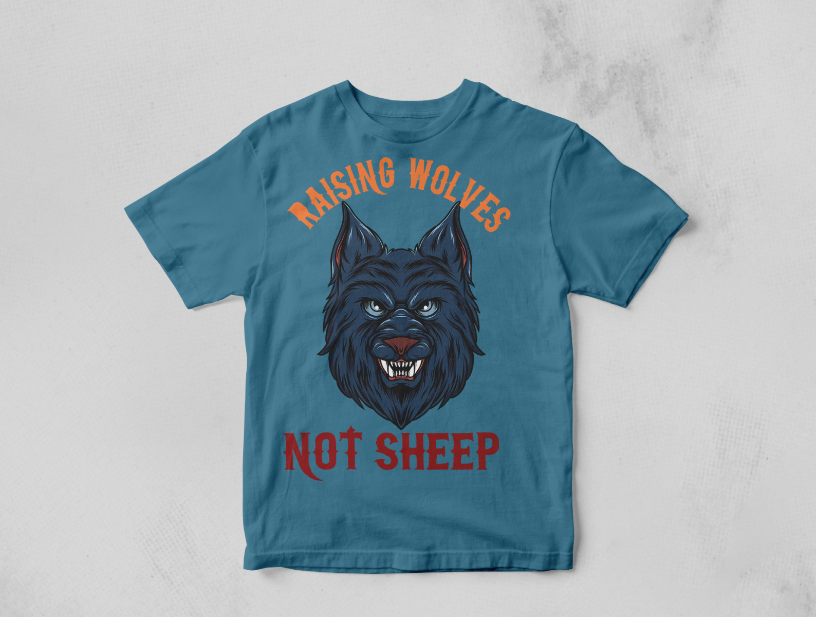 Rising wolves not sheep by Talha sayed on Dribbble