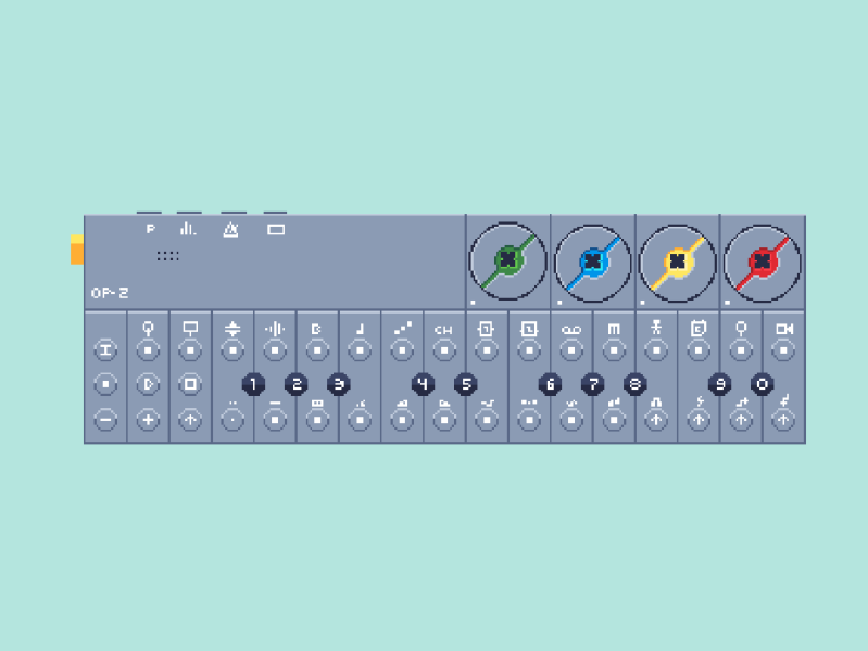 OPZ Pixel Art by Josh Rivera on Dribbble