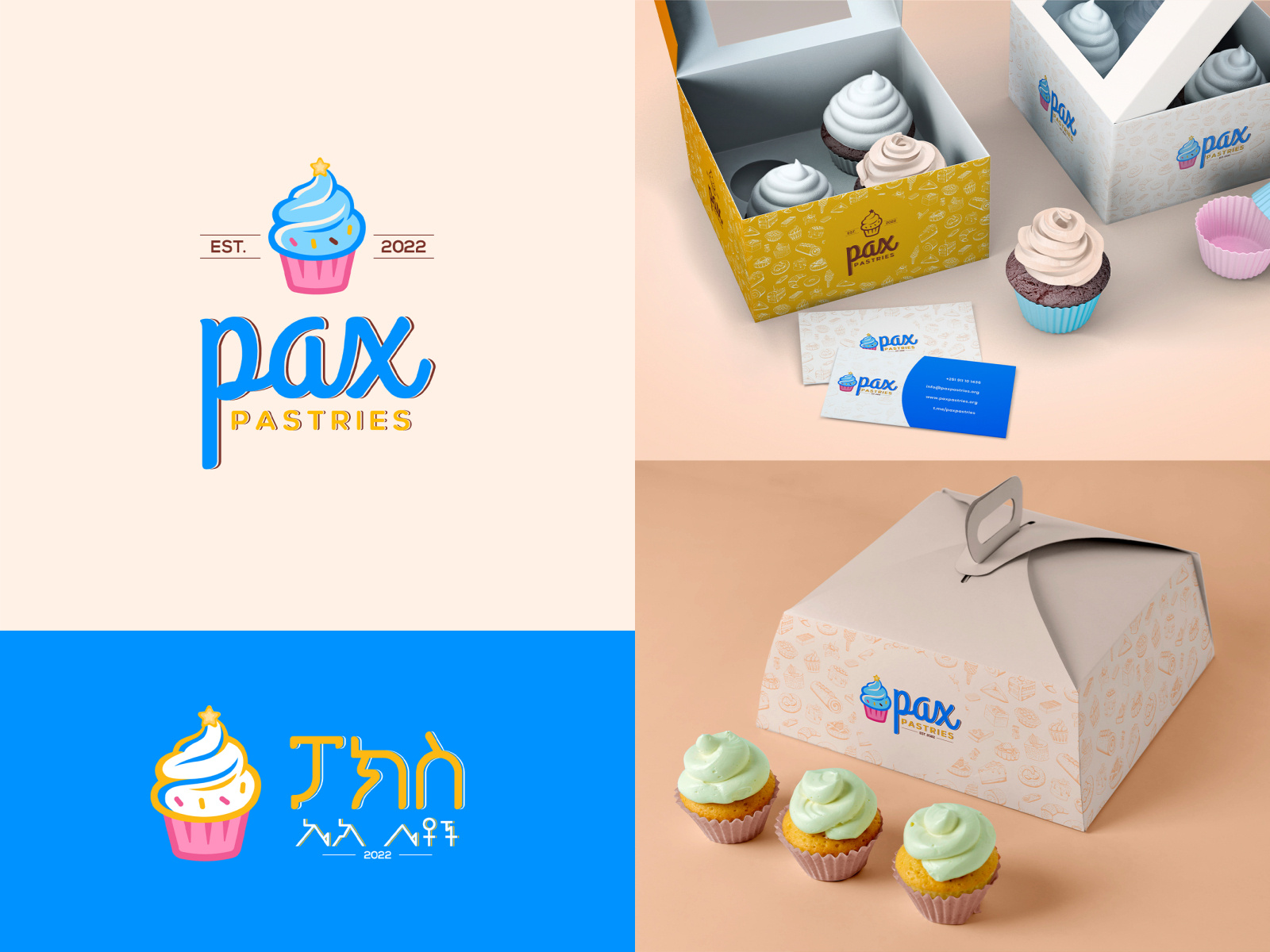 Pax pastries by Elezer on Dribbble