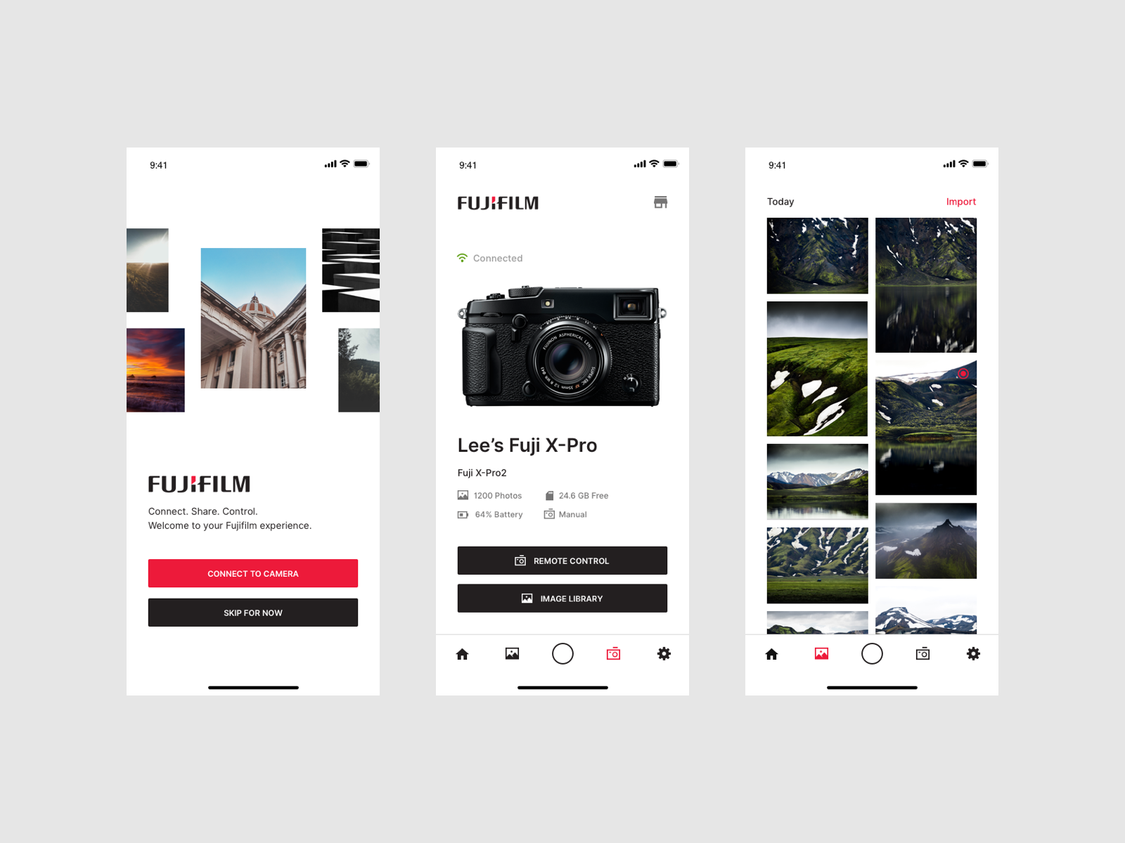 Fujifilm Concept by Lee Campbell on Dribbble