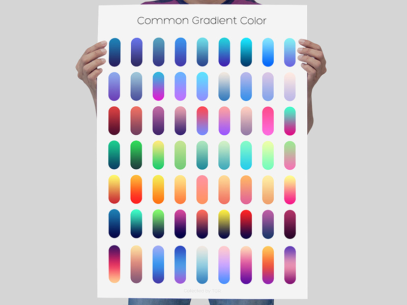 Some Common Gradient Color by The Great Roshan on Dribbble