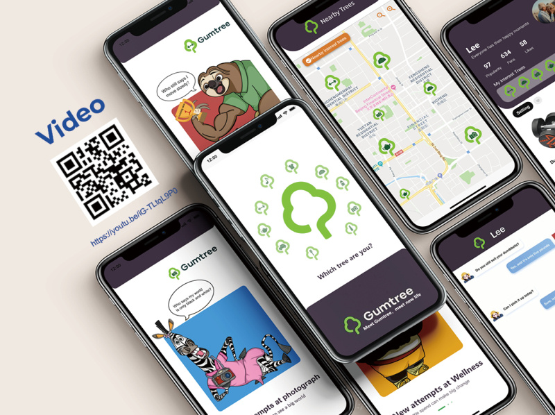 My Year 3 Project--Gumtree by Amelia Zhao on Dribbble