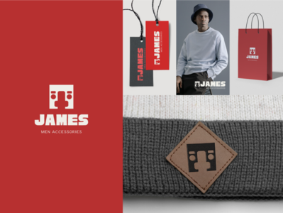 James | men accessories logo by Yulia Choo on Dribbble