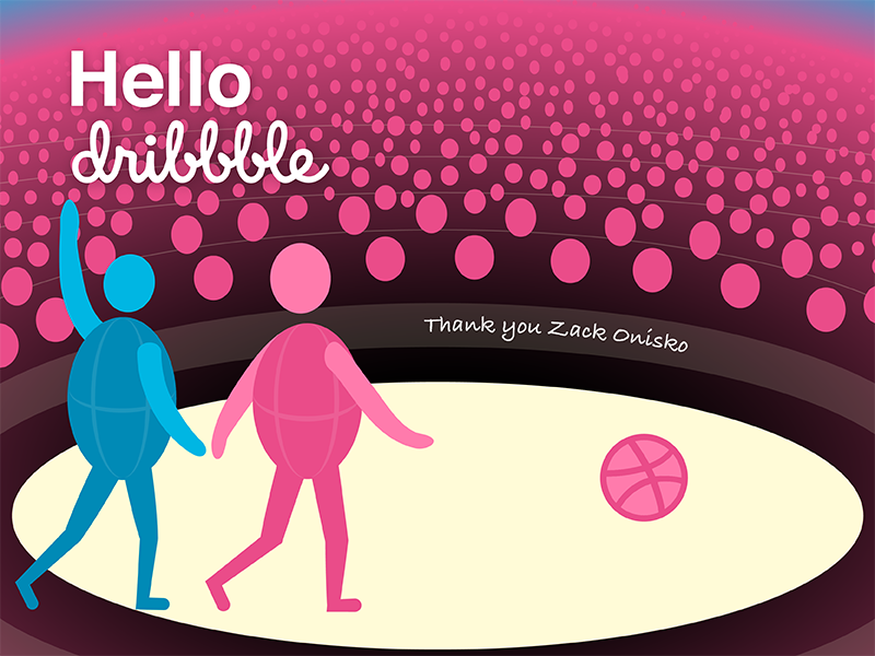 Hello Dribbble by Akshay Khandalkar on Dribbble