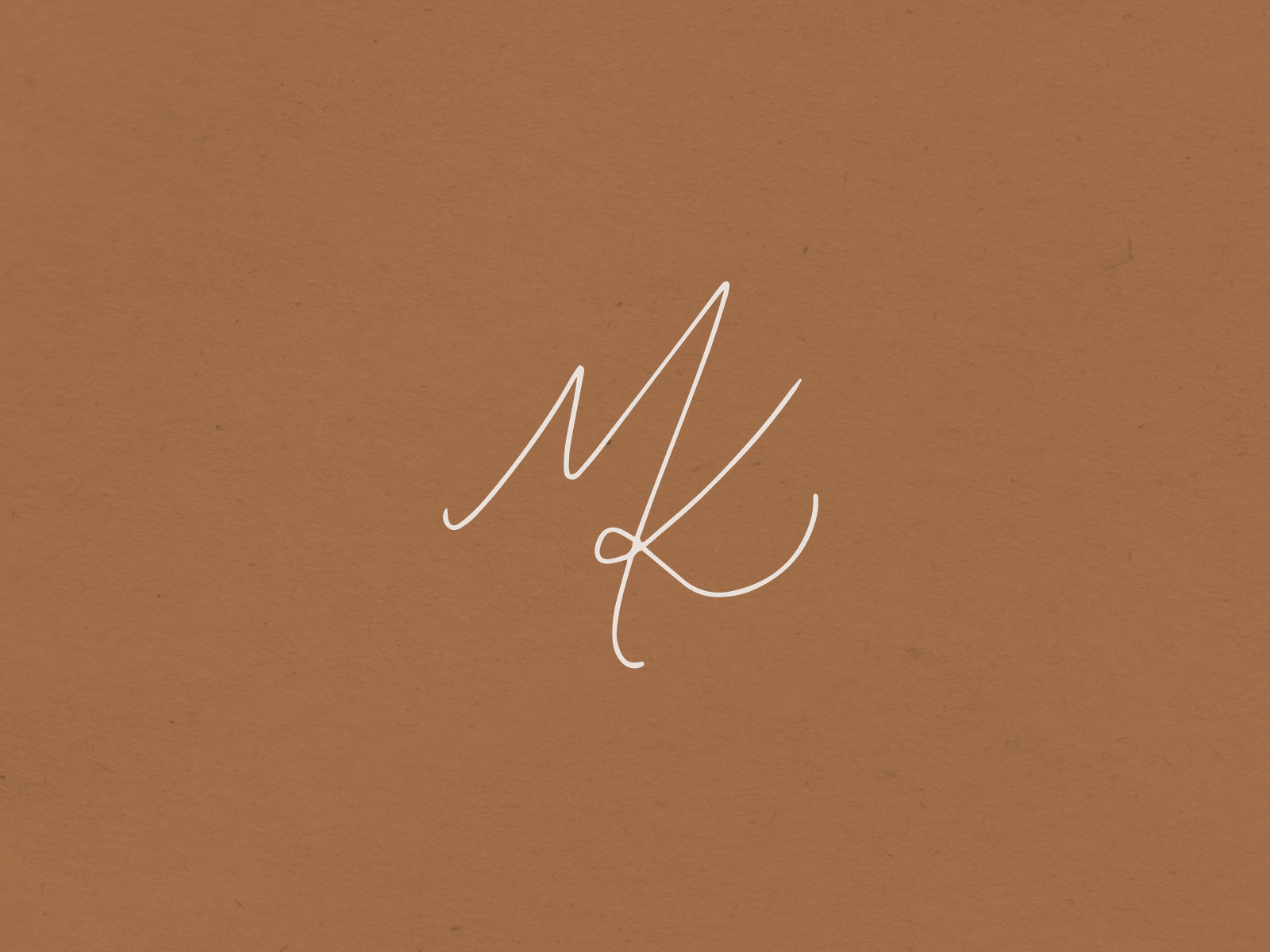 MK | Monogram by Steffi Mäc ☻ on Dribbble