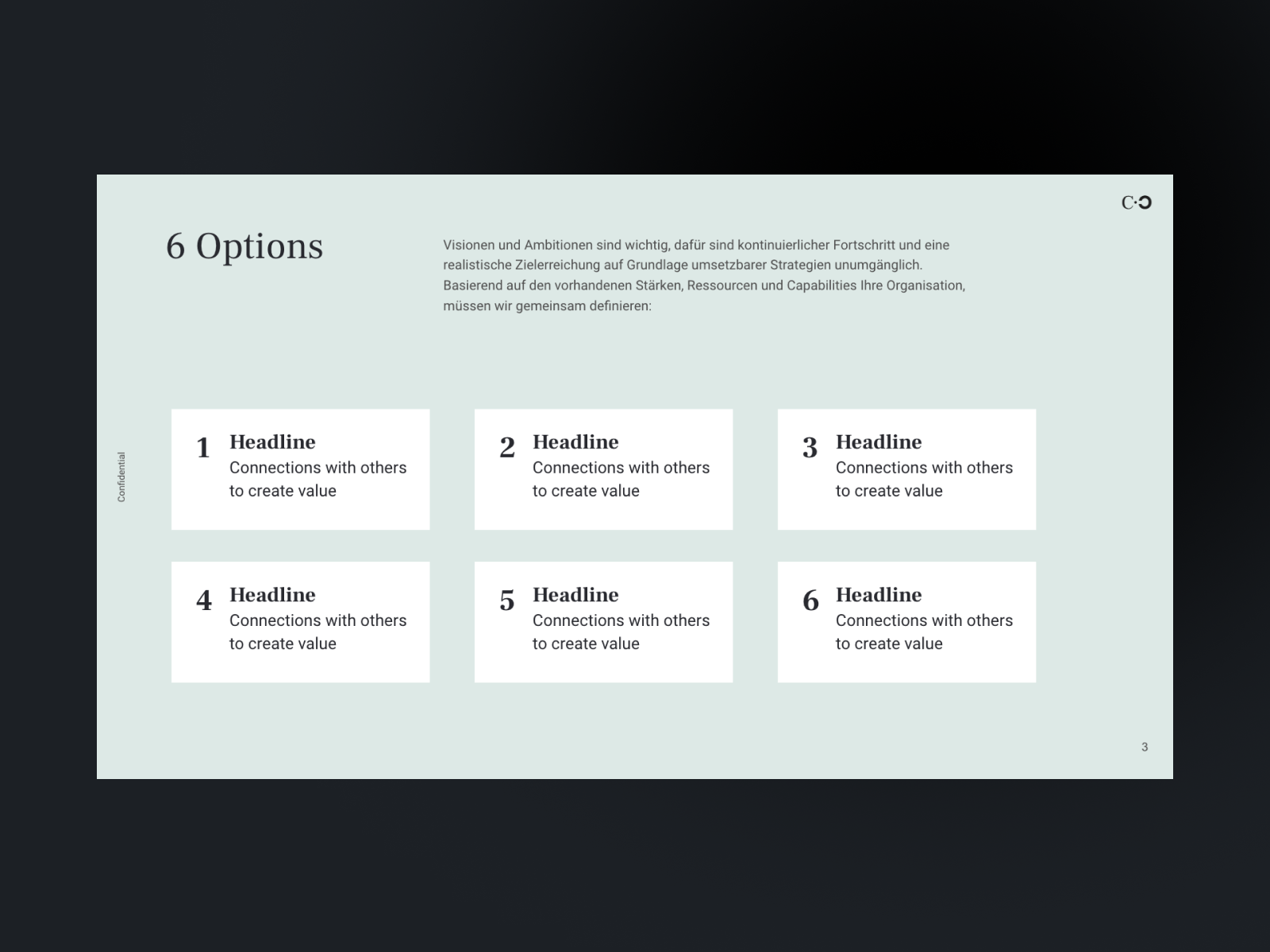 Presentation Slide Template by Steffi Mäc ☻ on Dribbble