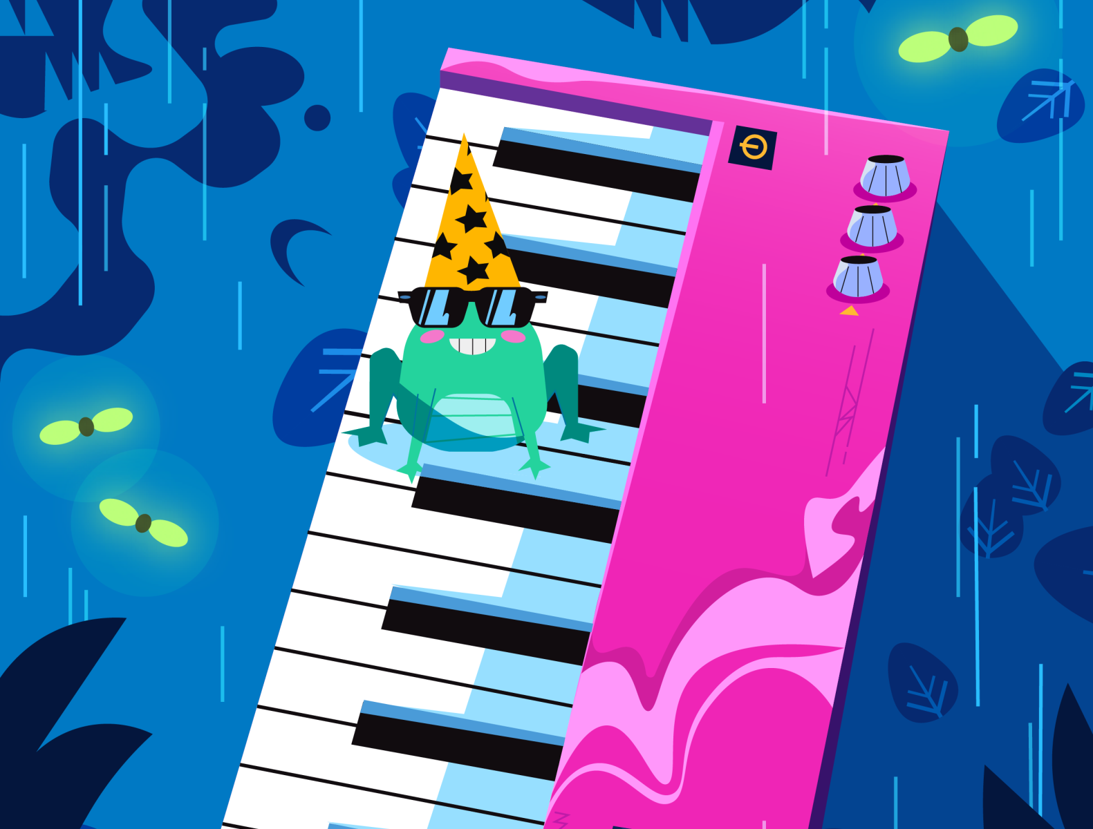 The Keyboard Wizard by John Girkin on Dribbble