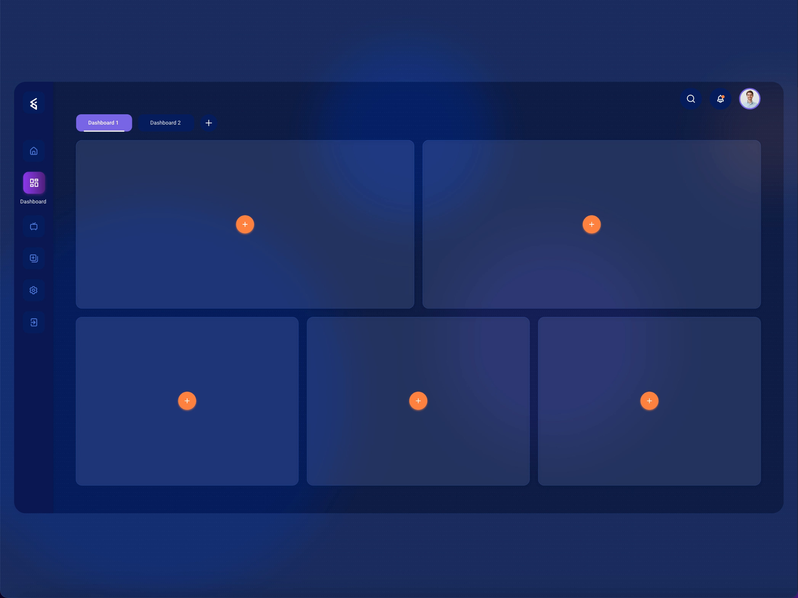Widget library by Paula Orlik for Synergy Codes on Dribbble