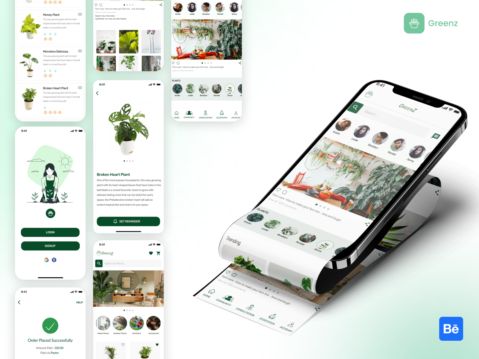Greenz - Behance Case study by Dithyasree Valsan on Dribbble