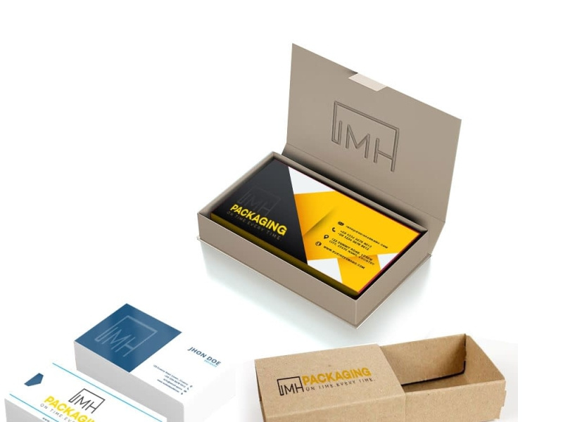 Business Card Boxes UK Custom Packaging by IMH Packaging UK on Dribbble