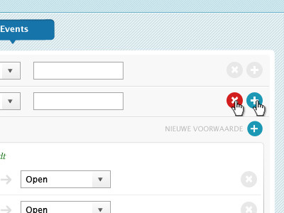 Formdesigner Fullscreen Events by Ivo Ruijters | Around Seven on Dribbble