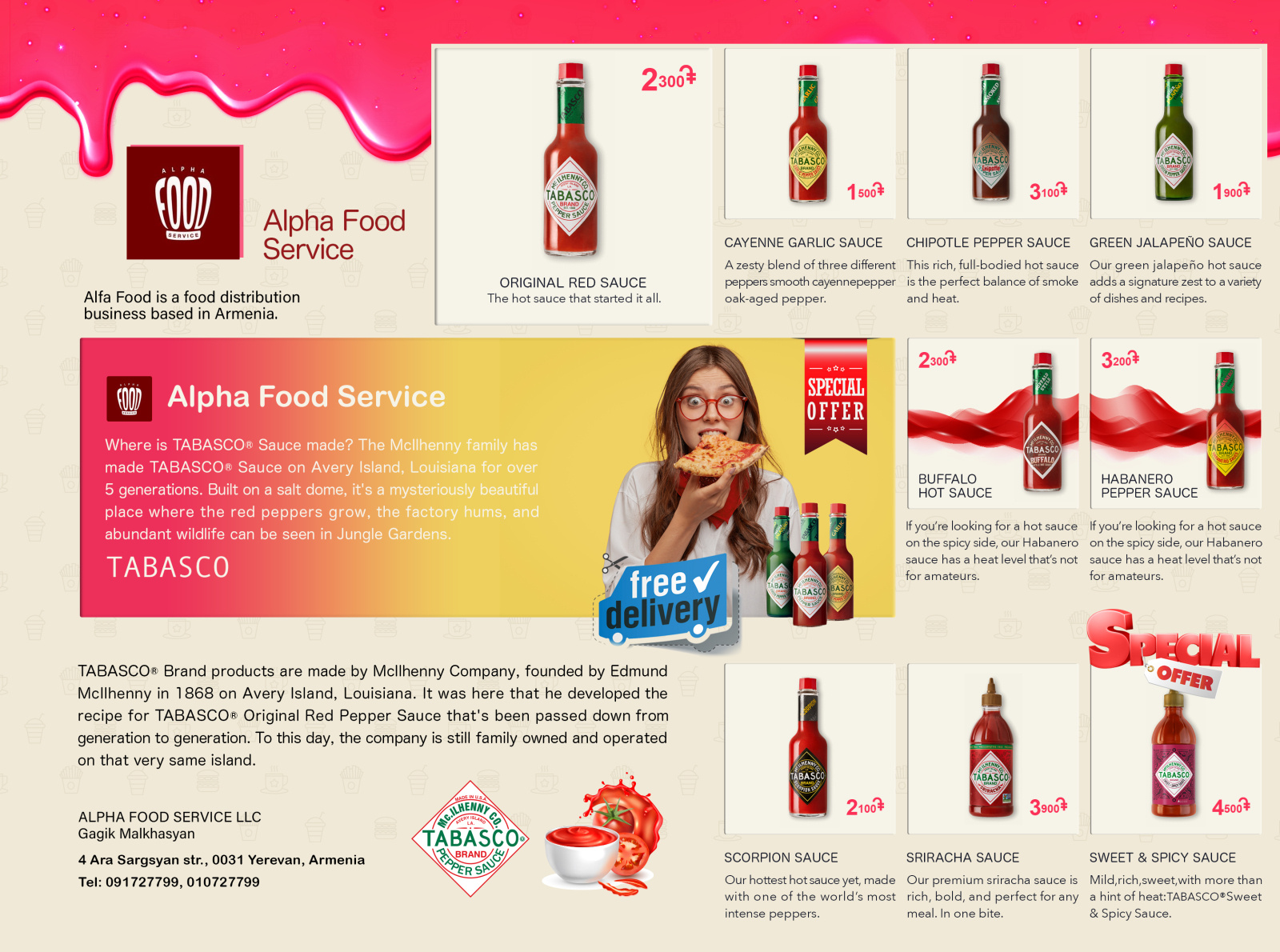 Alpha Food Service by Mohammad Keihani on Dribbble