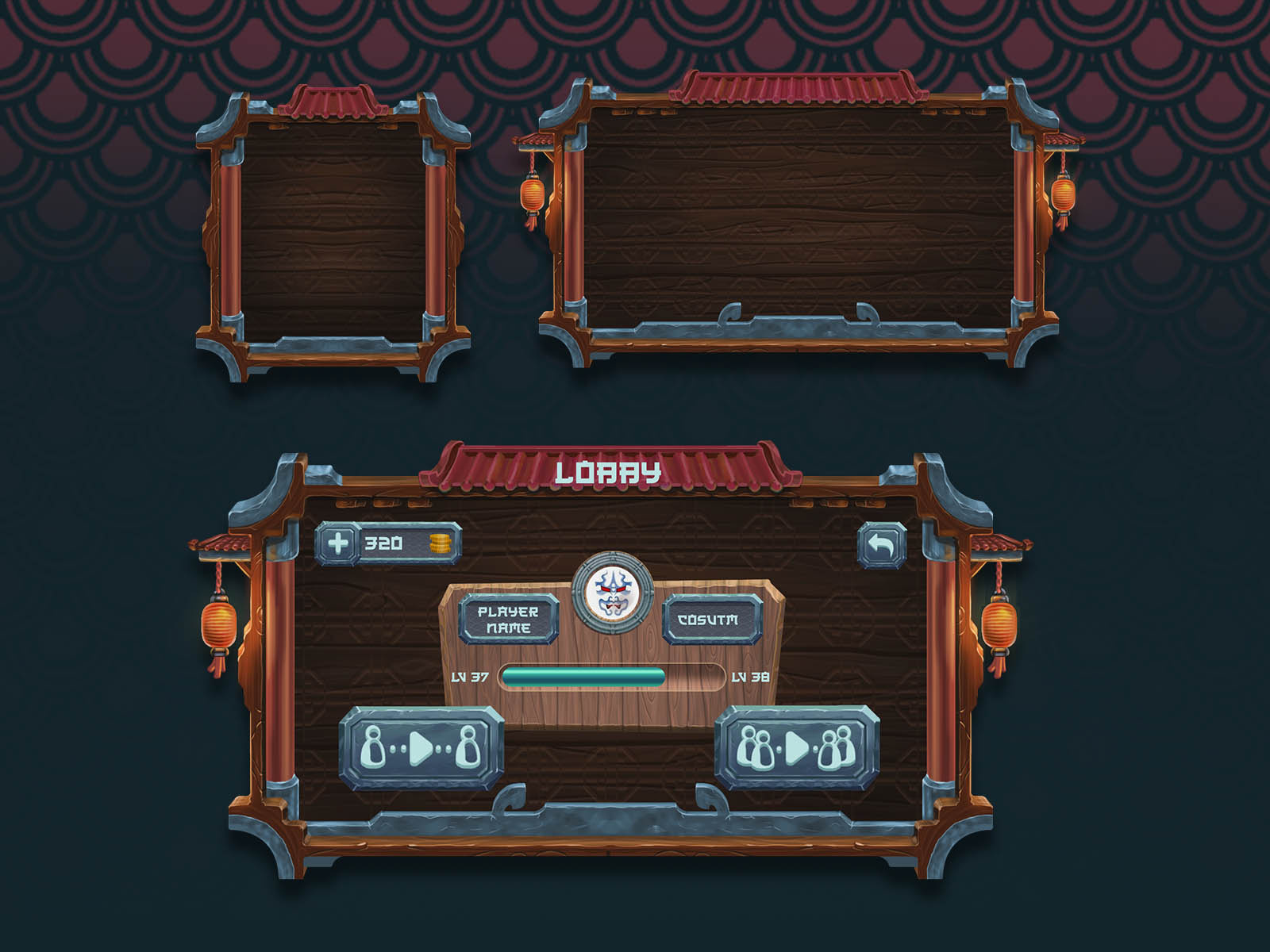 "Dragon & ladder" Menu design by Ali Rad on Dribbble