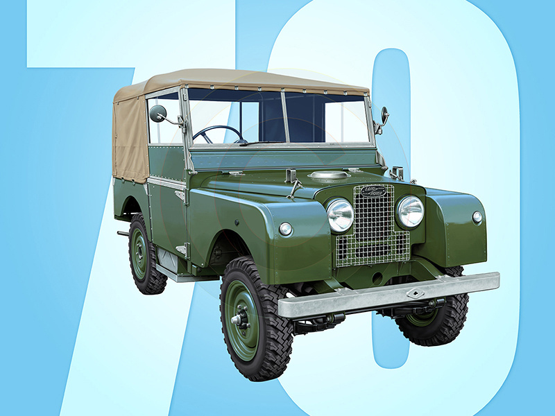 Tom Connell Land Rover 70 by Tom Connell on Dribbble