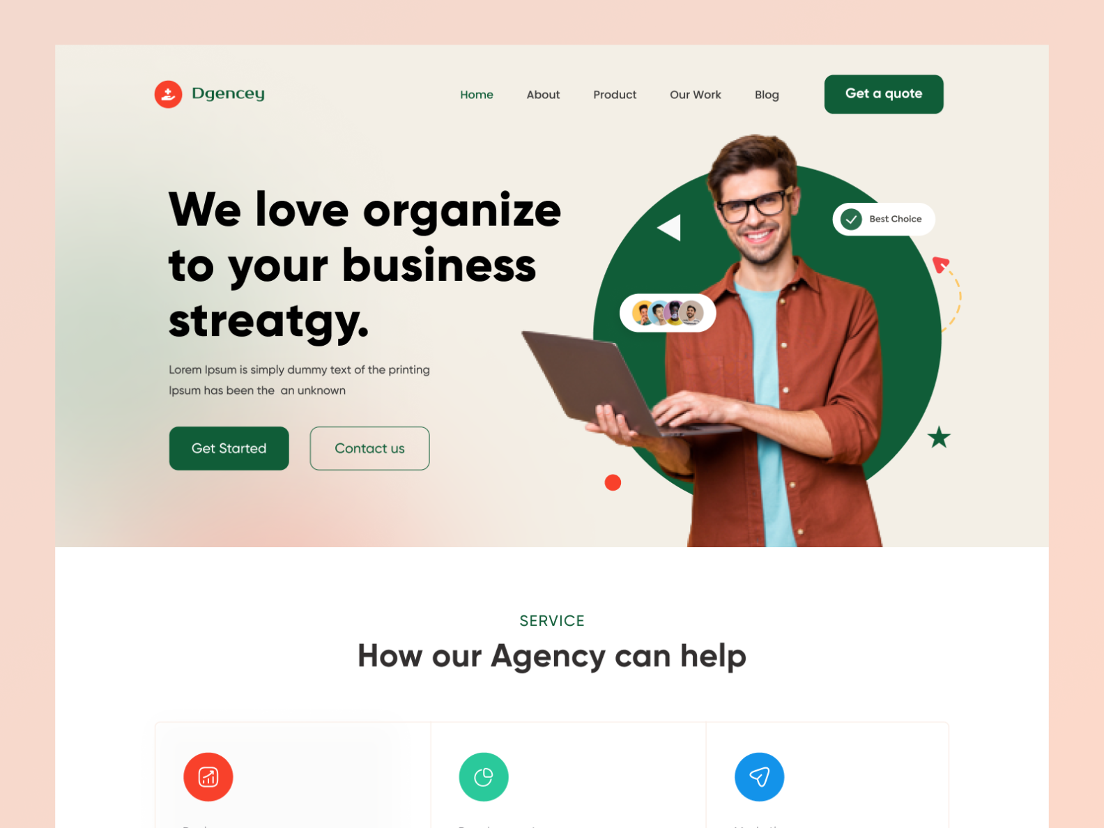 Portfolio website by Anas Ahmed on Dribbble