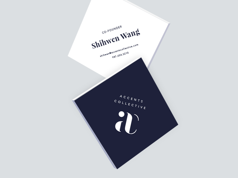 AC Business Card by Shihwen Wang on Dribbble