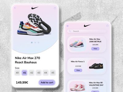 Ui shoes app design by Isaac on Dribbble