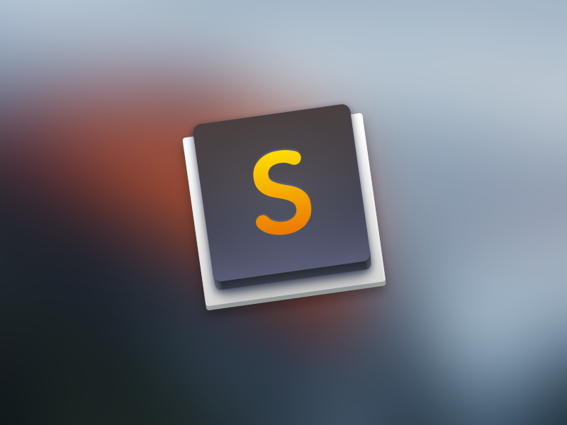 Sublime Text Icon Redesign by UNT on Dribbble