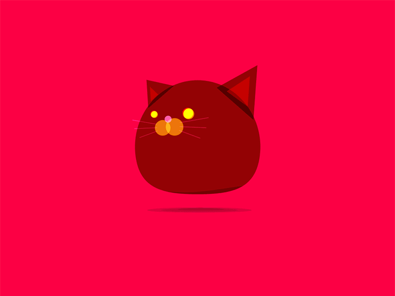 Cat by Romain Bouchereau on Dribbble