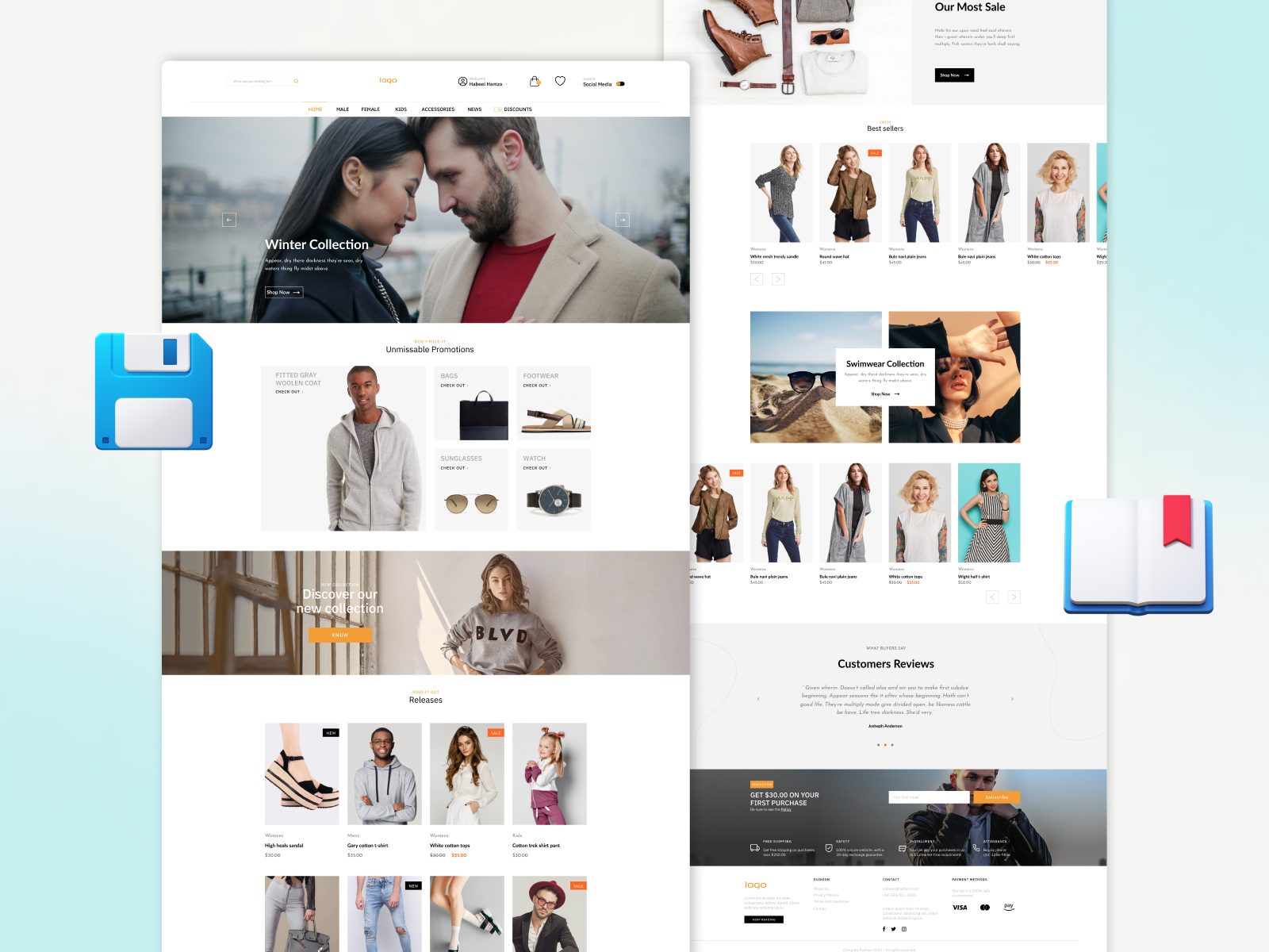 Online E-commerce Platform by Bitz Studio on Dribbble
