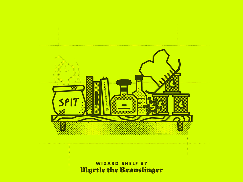 Wizard Shelf #7 by WARLOCKTEETH on Dribbble