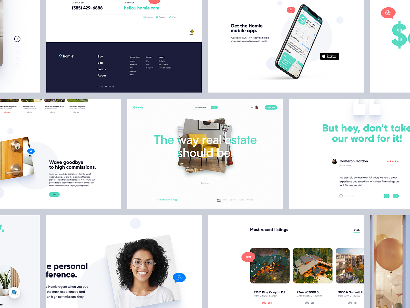 Homie • Design Direction 1 by Brad Burke for I D O L on Dribbble