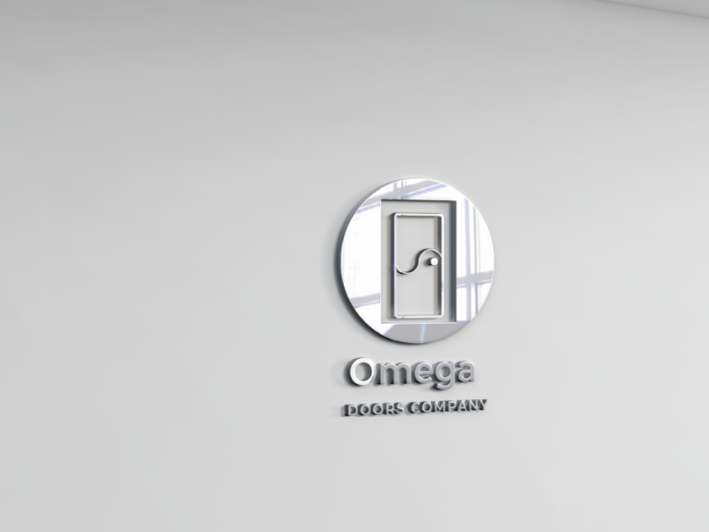 Logo door Company by mahmoud alfarra on Dribbble