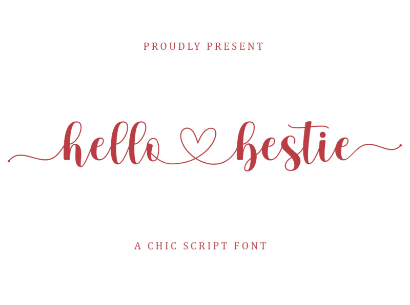 Hello Bestie Script by Hasrizal on Dribbble