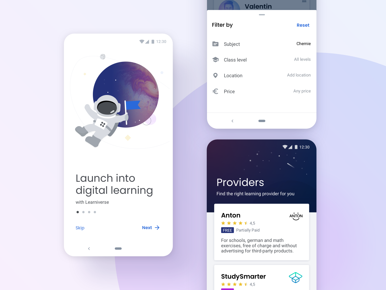 Digital Learning App by Paz on Dribbble