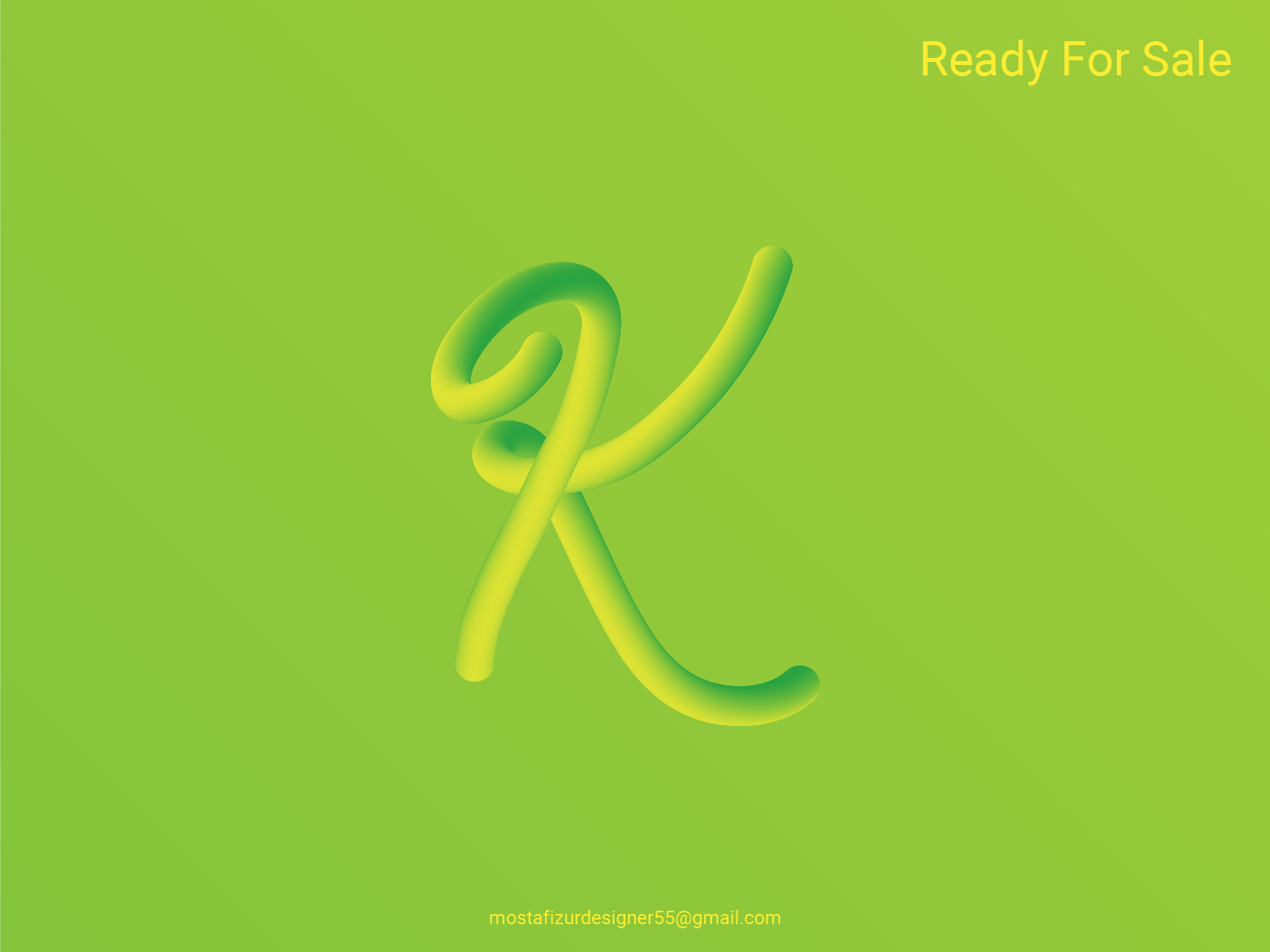 Letter K by Mostafizur Rahman on Dribbble