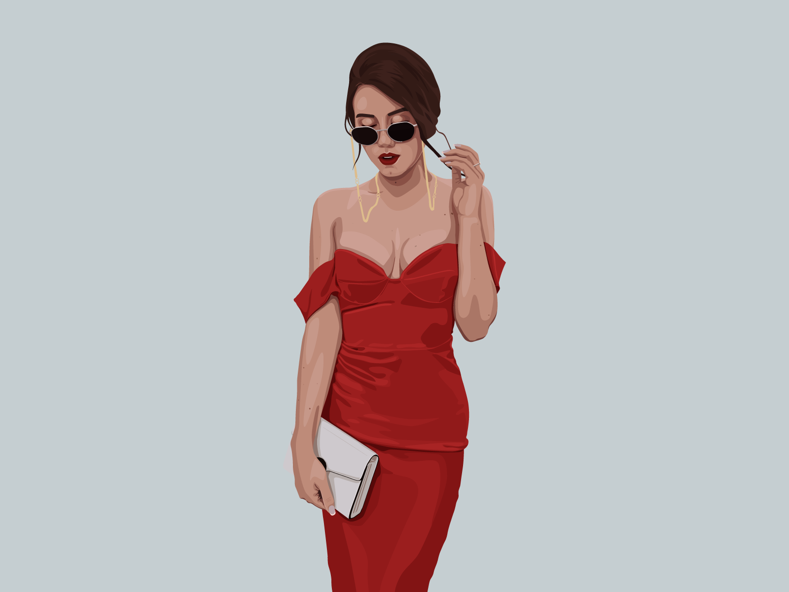 Flat illustration by Maria Moroz on Dribbble